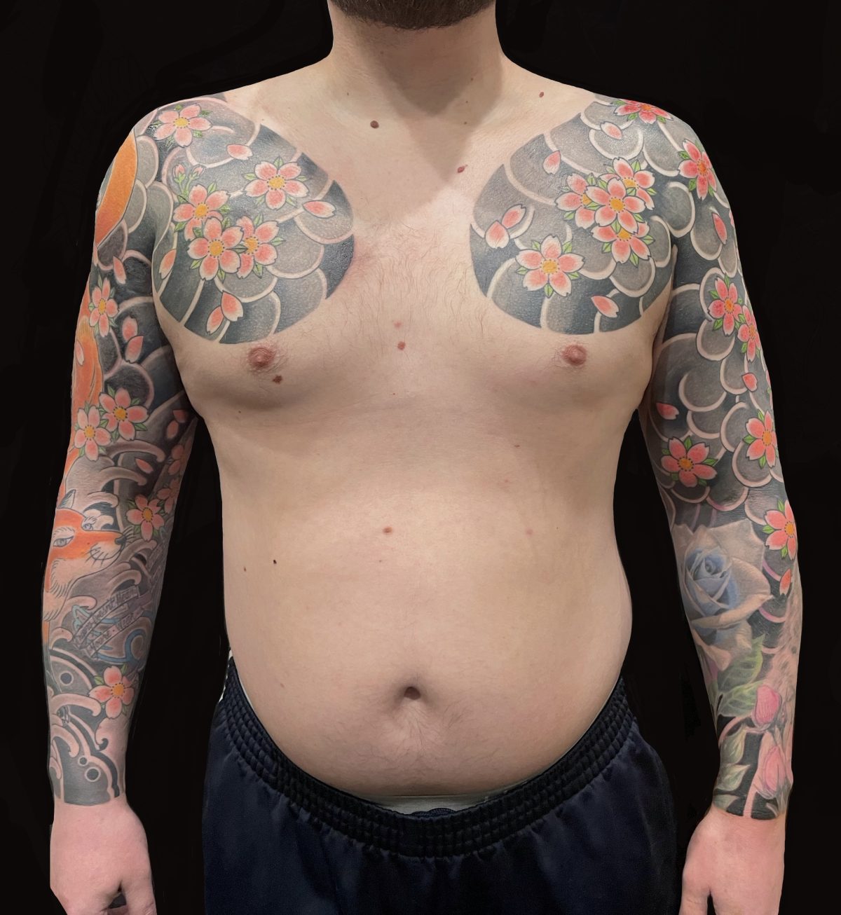 Blue Koi - Katana Tattoo